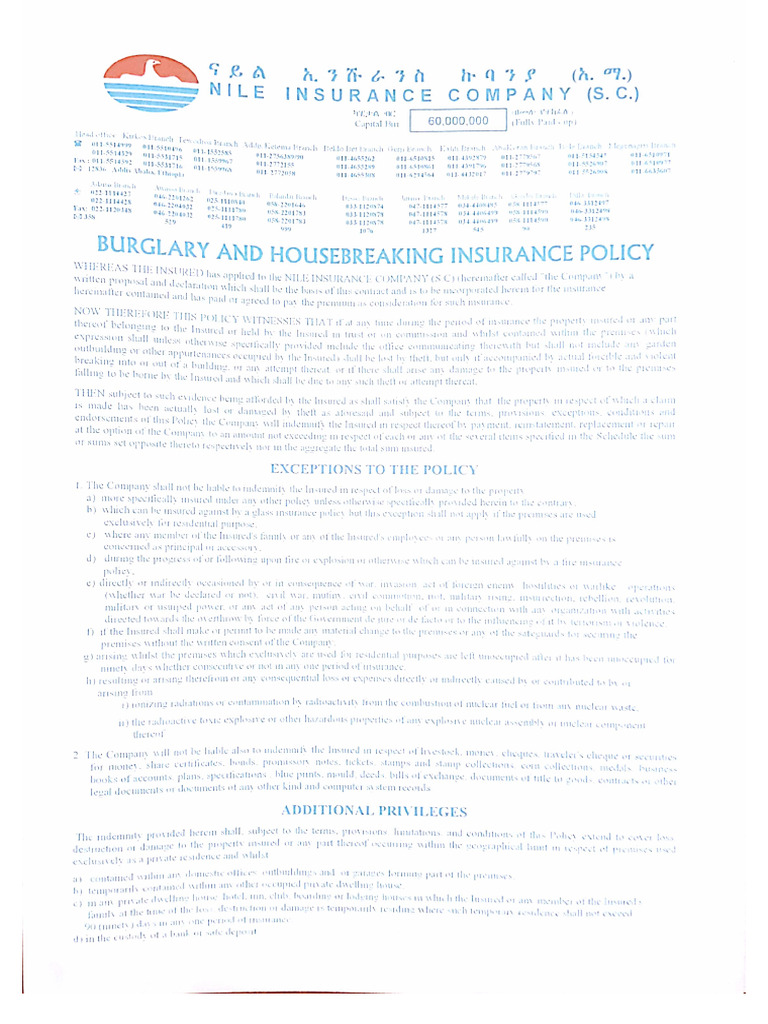 Burglary and Housebreaking | PDF