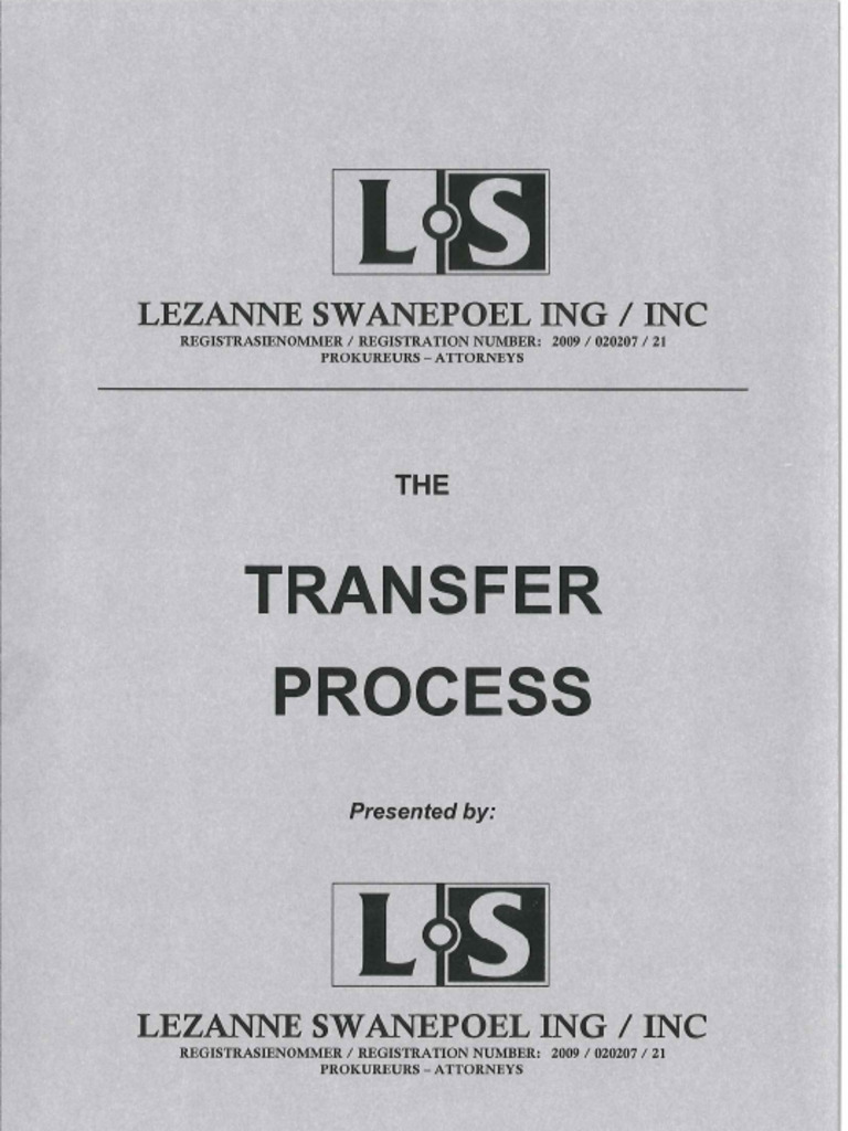 Transfer Process | PDF