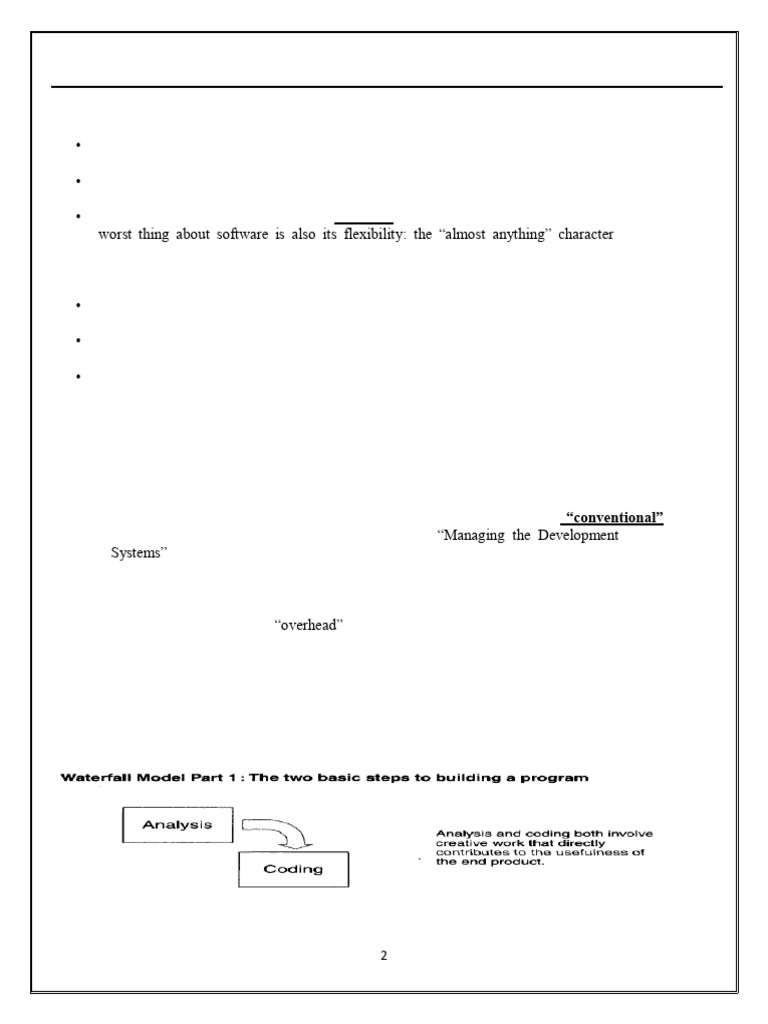 Software Project Management Notes - R20 UNIT-1 | PDF | Computer Program ...