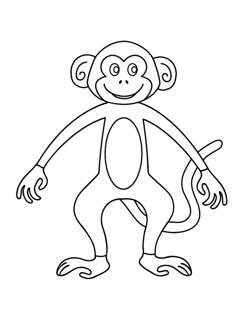 Monkey Template | PDF