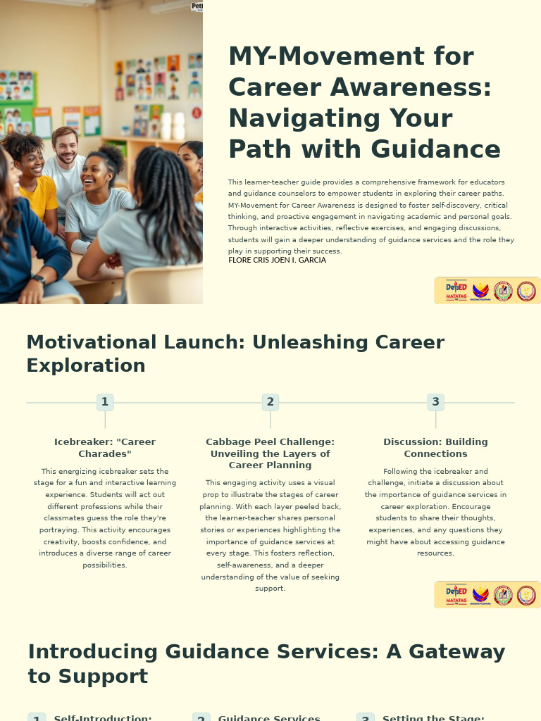 MY Movement For Career Awareness Navigating Your Path With Guidance ...