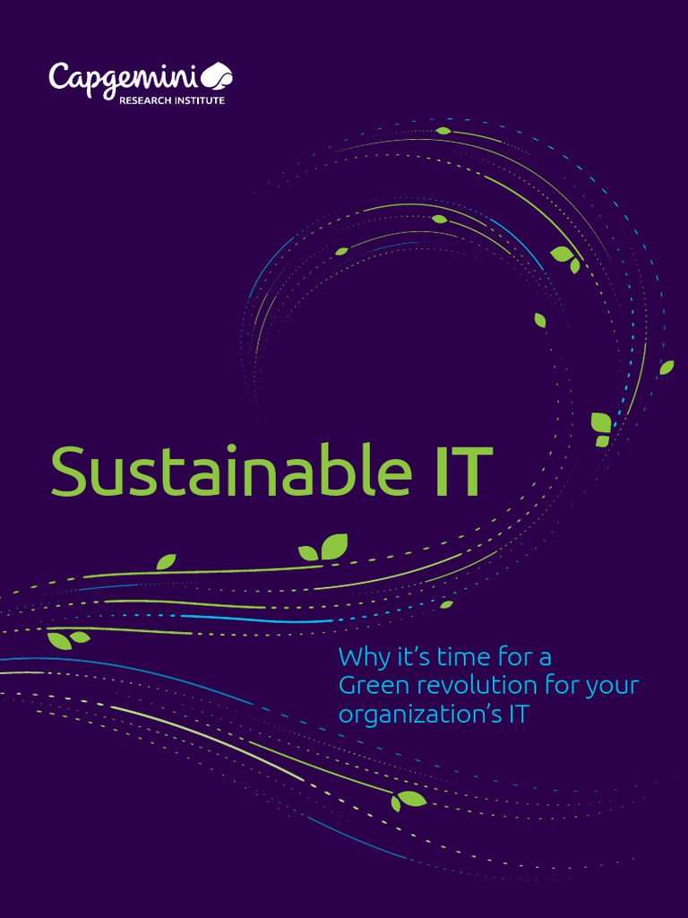 Capgemini's Sustainable IT Roadmap | PDF | Electronic Waste ...