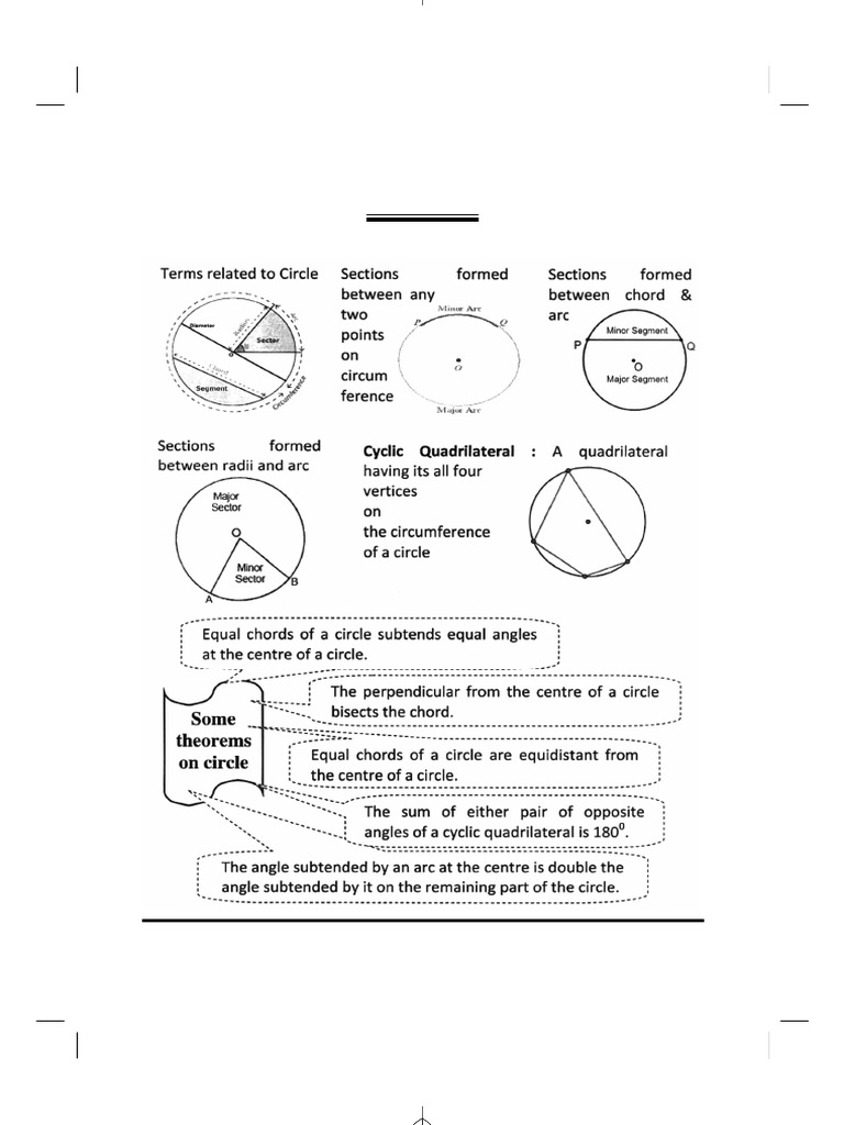 Circles | PDF | Circle | Perpendicular