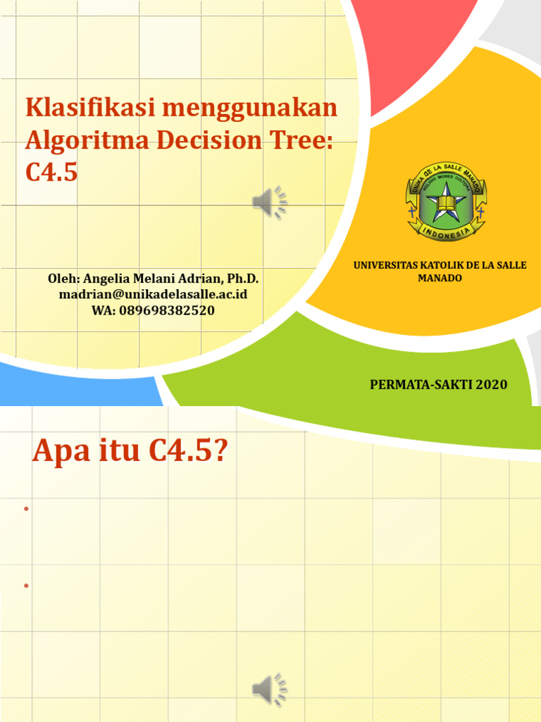 6 Klasifikasi DT C45 | PDF