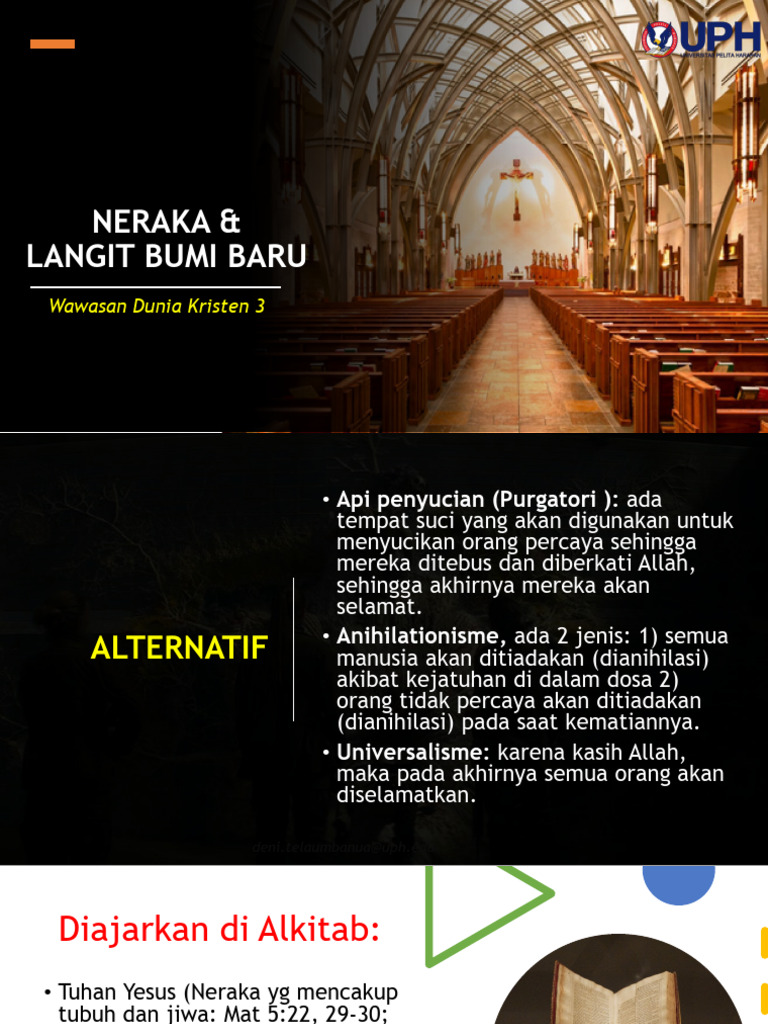 Sesi 15 Neraka _ Langit Dan Bumi Baru | PDF