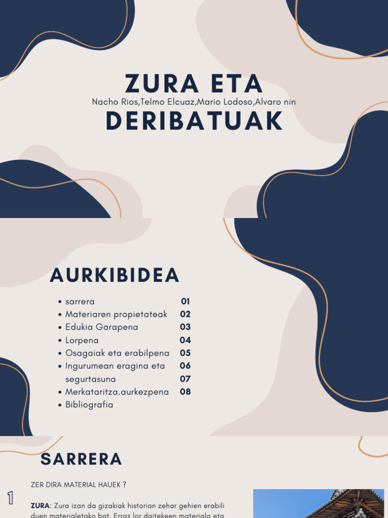 Zura Eta Deribatuak | PDF