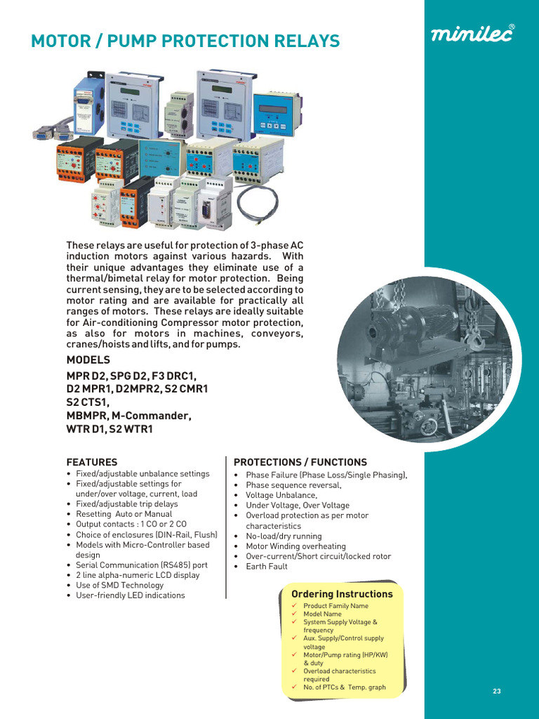 Minilec Relay | PDF | Power Supply | Relay