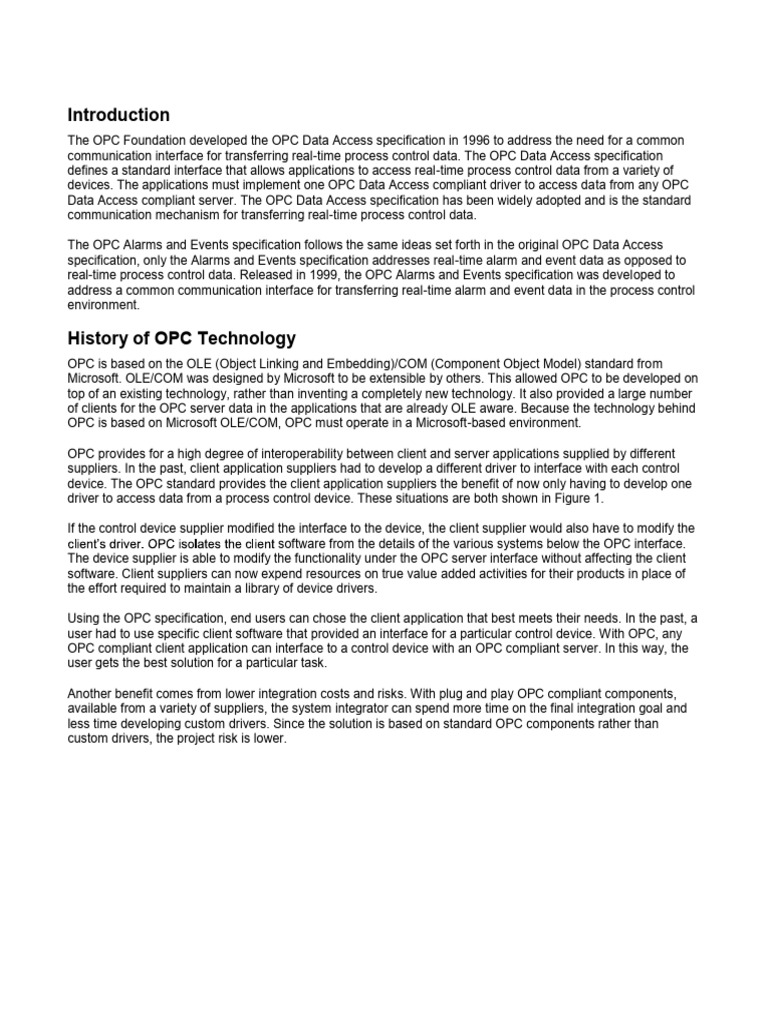 OPC Alarms and Events Explained | PDF | Component Object Model | Computer Science