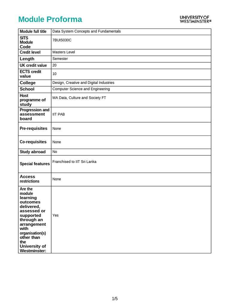 Data Systems Concepts for Masters Students | PDF | Databases | Conceptual Model
