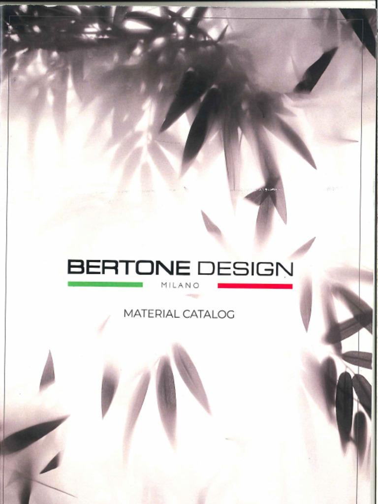 Bertone Design (Material Catolog) | PDF