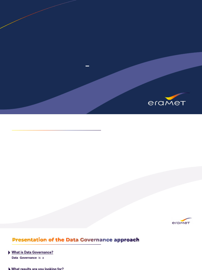 Energy Data Governance Strategy | PDF | Data Warehouse | Instrumentation