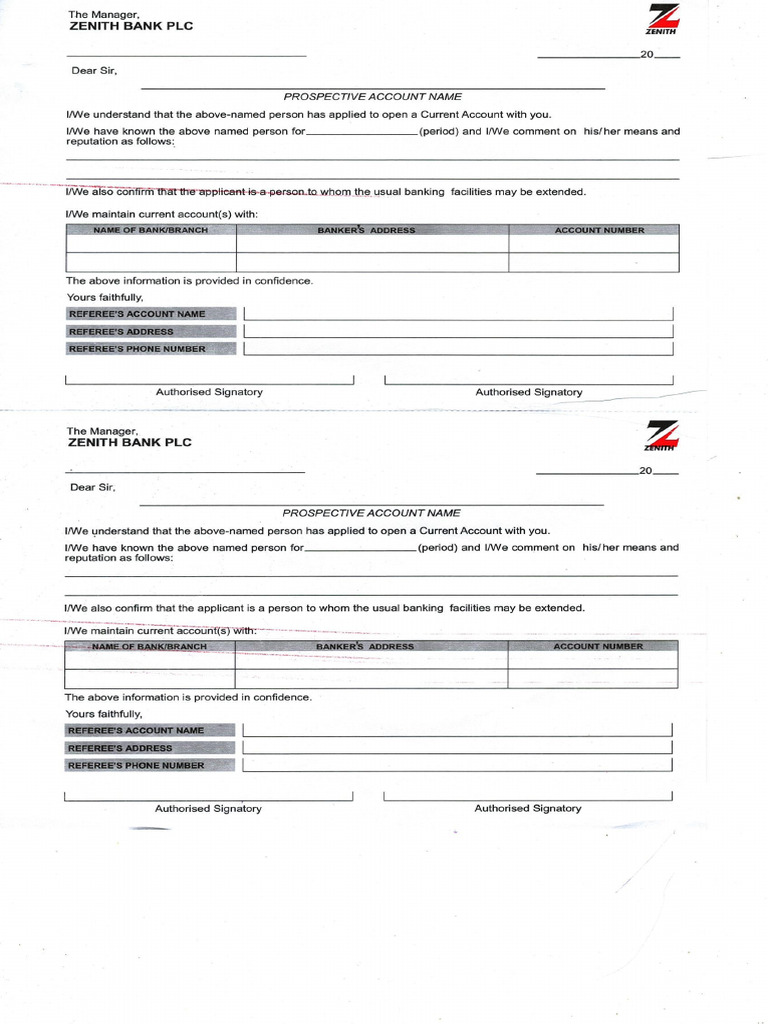 Reference Form | PDF