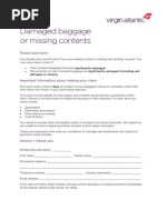 Baggage PPQ 04132021 | PDF