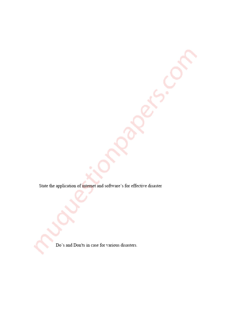 Be Chemical Engineering Semester 7 2019 December Iloc I Disaster ...