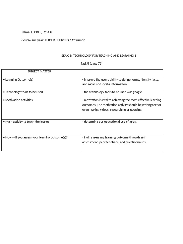 Subject Matter TTL | PDF