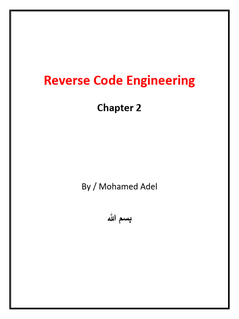 Reverse Code Engineering | PDF