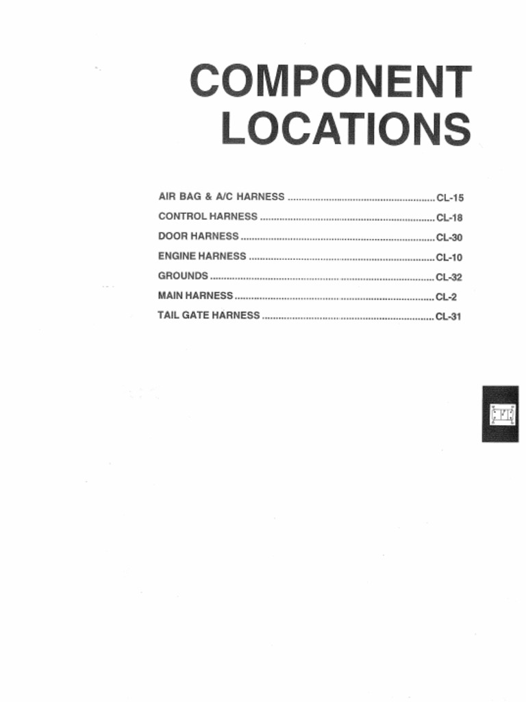 Component Locations | PDF