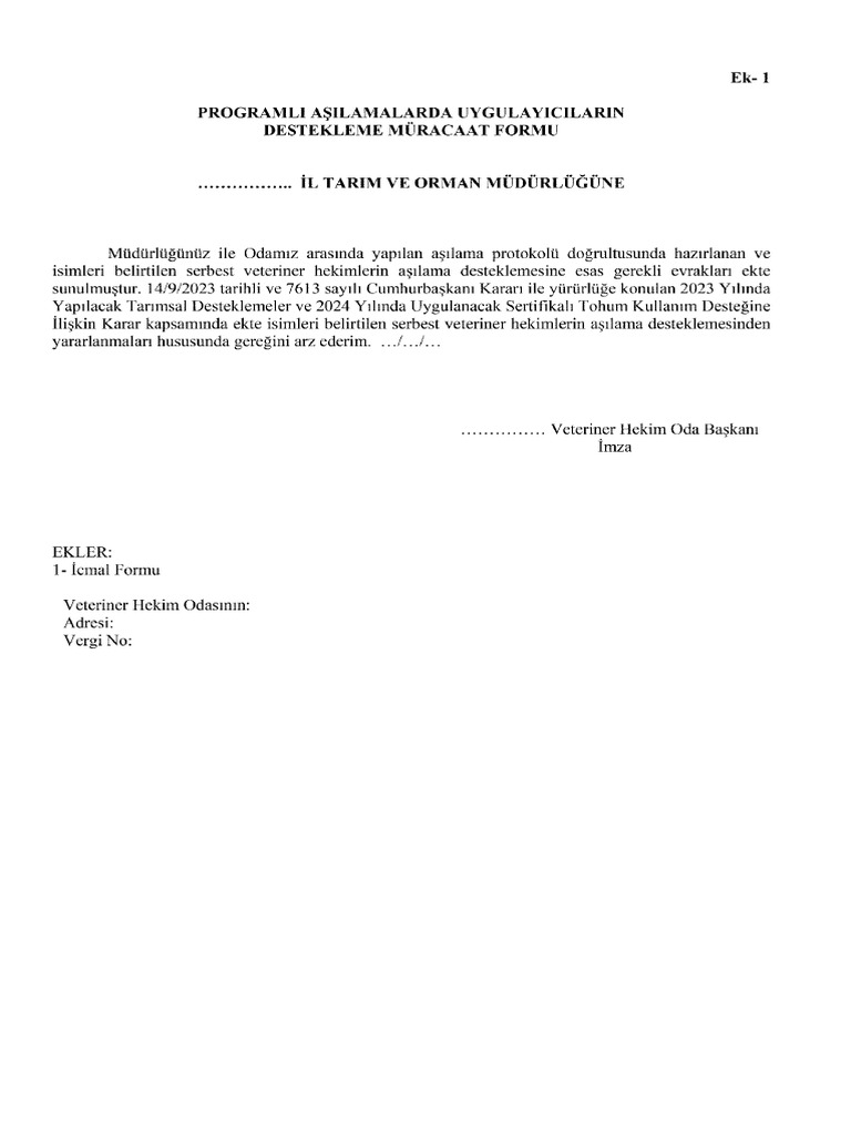 Tebliğ Hayvancılık 2023-41 Tablo Ve Ekler Film 36 | PDF