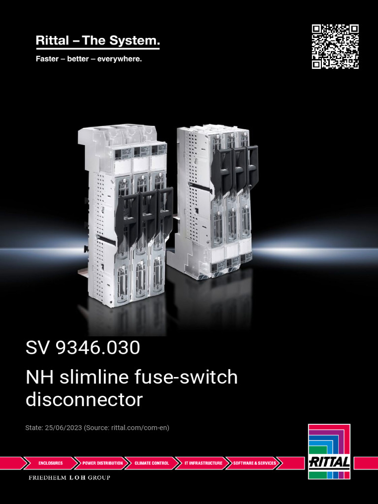 NH Slimline Fuse-Switch Disconnector | PDF | Fuse (Electrical ...