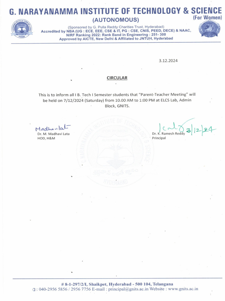 Circular PTM 1 | PDF