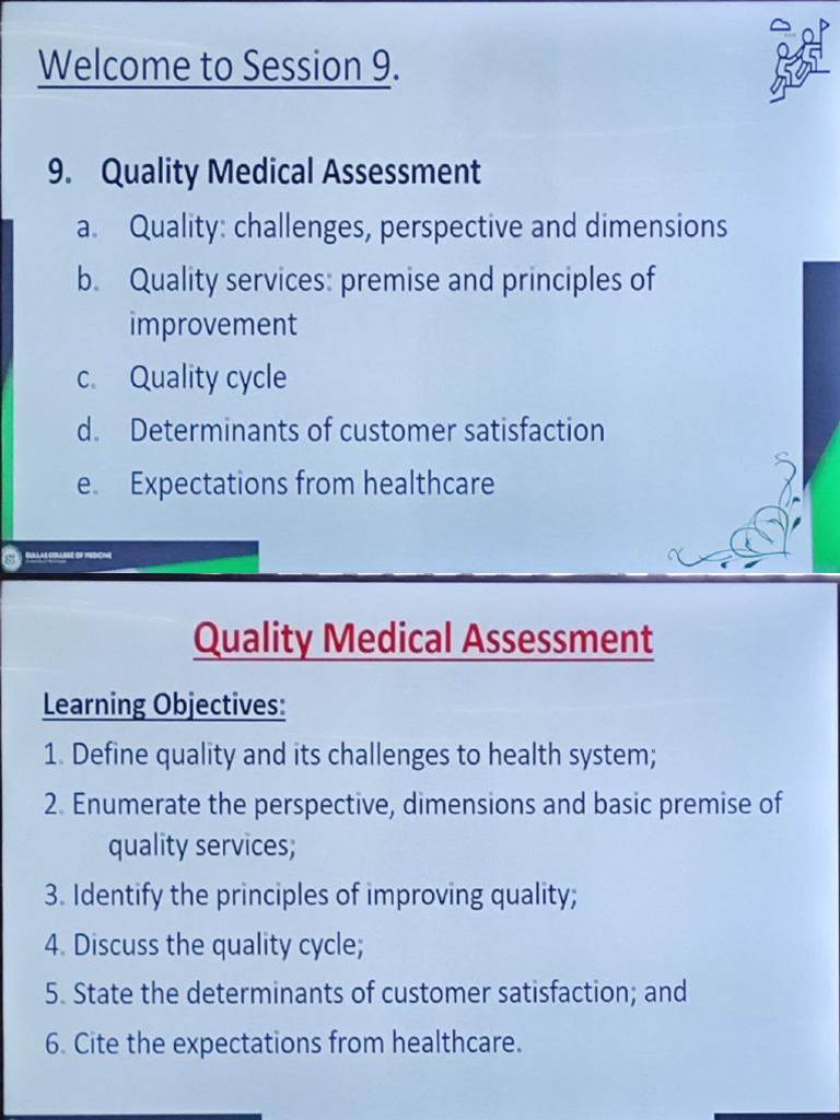 Quality Assessment | PDF