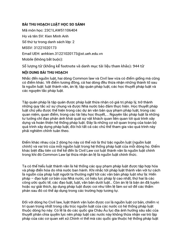 Bài Thu Hoạch LSS 3 | PDF