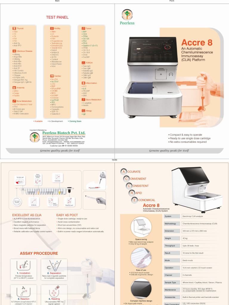 Accre 8 Brochure | PDF