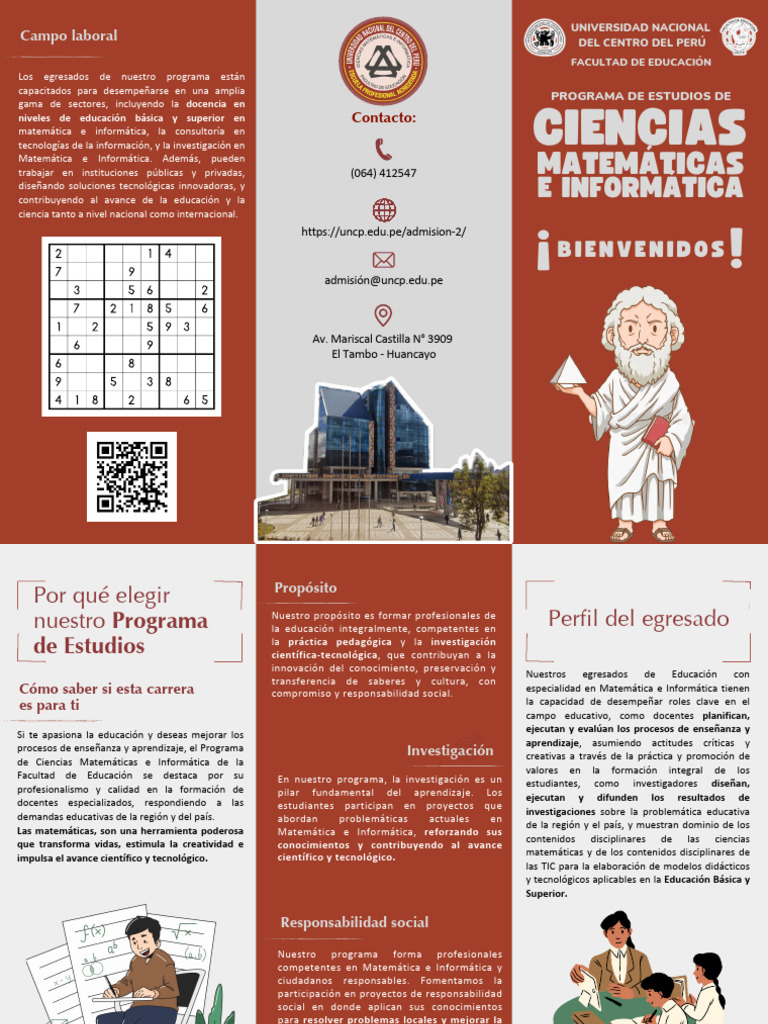 Tríptico FOV CMI | PDF | Enseñando | Matemáticas