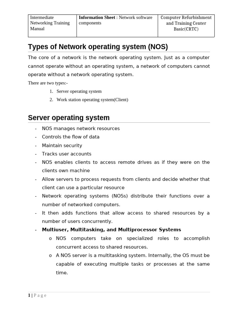 Work Operating System | PDF | Operating System | Microsoft Windows