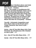 The Outsiders - Chapter 1 | PDF | Narration