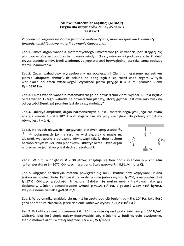AiIP Fdi Zestaw1 - 2024 - 25 Sem3 | PDF