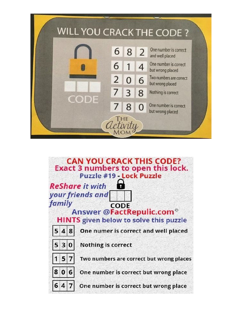 4-CRACK THE CODE | PDF