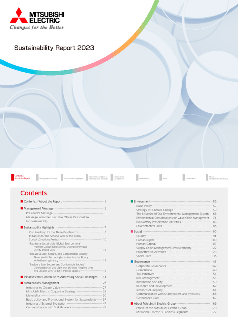 Sustainability Report 2023 All | PDF | Governance | Sustainability