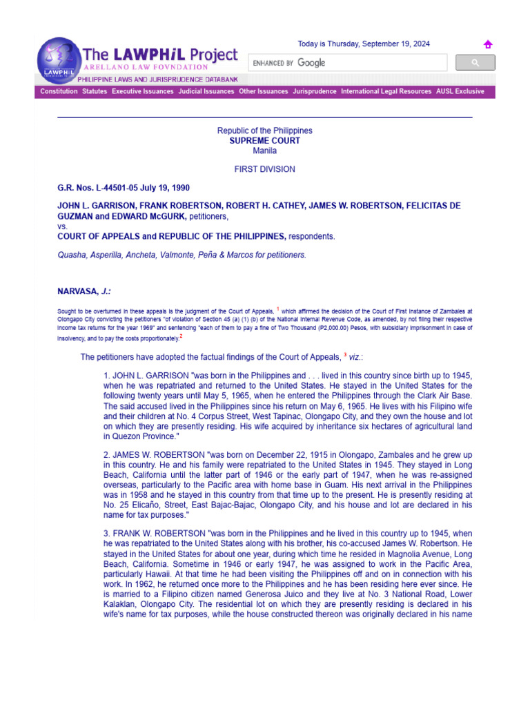 Garrison | PDF | Tax Exemption | Taxes