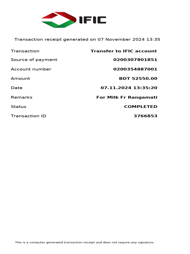 Receipt 31 10 2024 | PDF