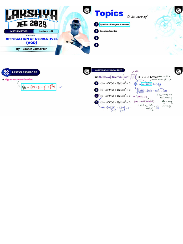 AOD Lec 1-3 Lak Jee | PDF