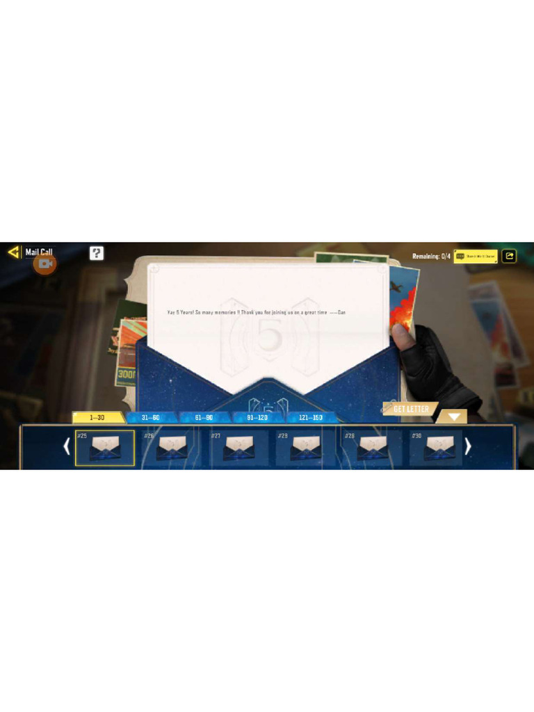 Letters of COD Mobile Part 5 | PDF