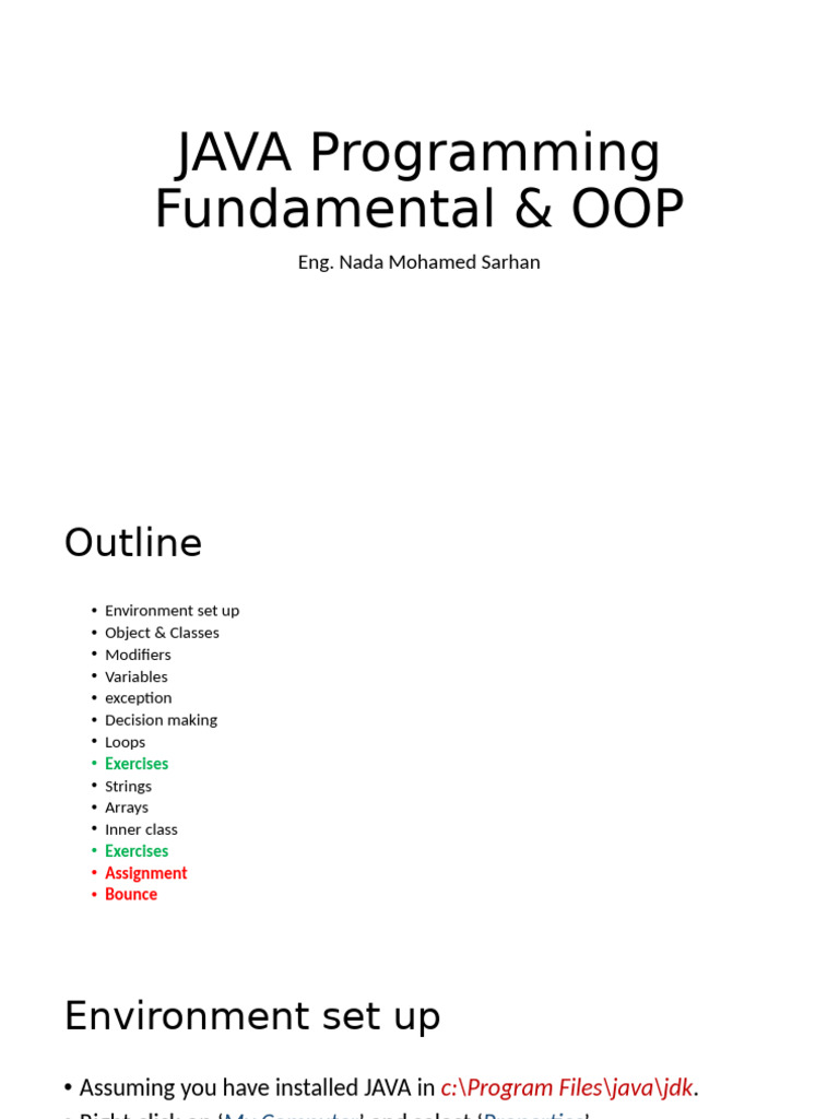 JAVA 2 | PDF | Class (Computer Programming) | Method (Computer Programming) JAVA 2 | PDF | Class (Computer Programming) | Method (Computer Programming)