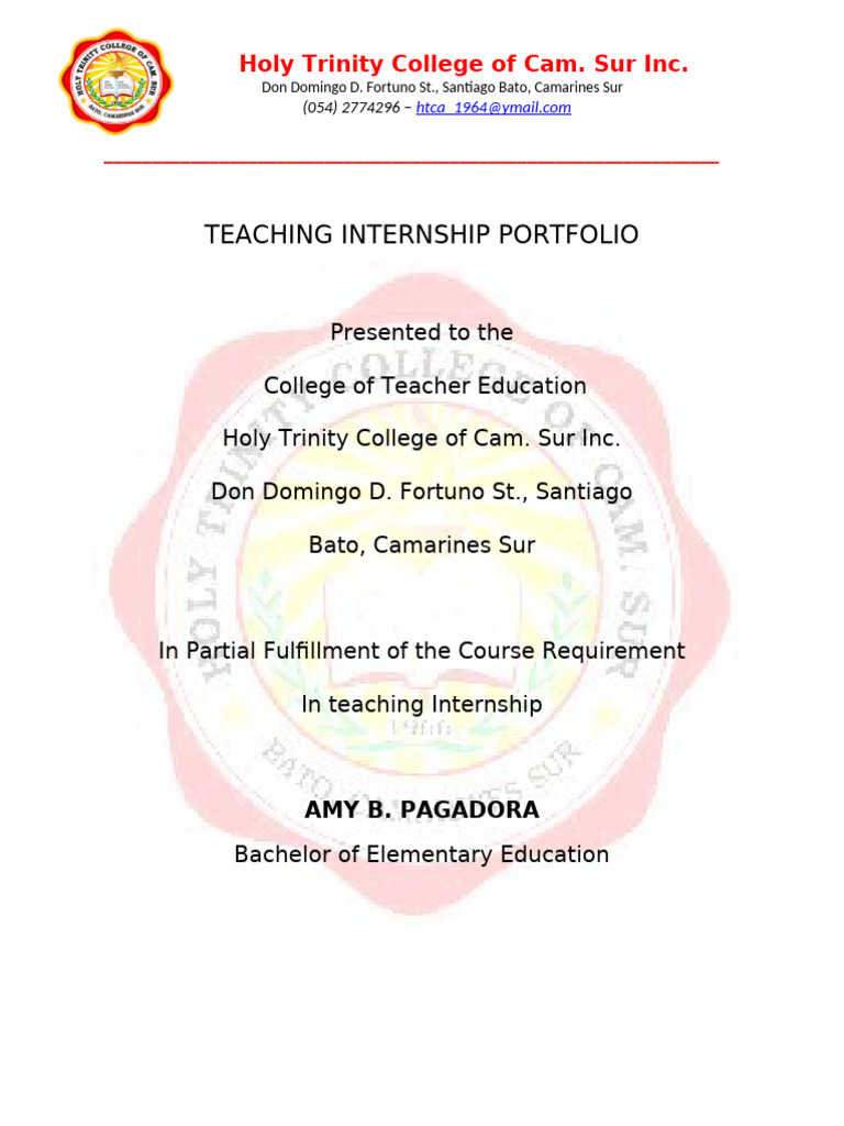 Narrative-Portfolio | PDF | Teachers | Learning