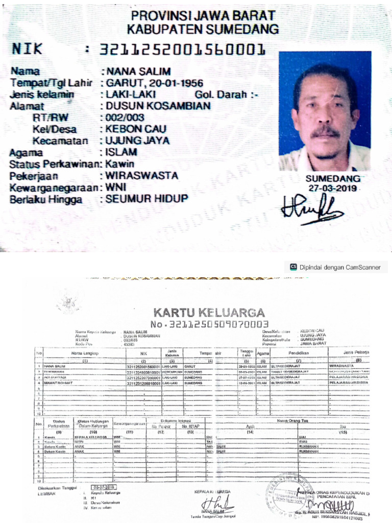 Data Dokumentasi Salim | PDF