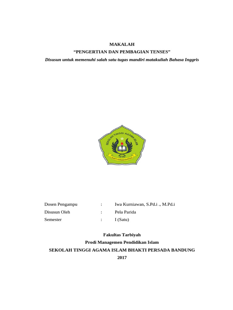 Makalah Bahasa Inggris | PDF