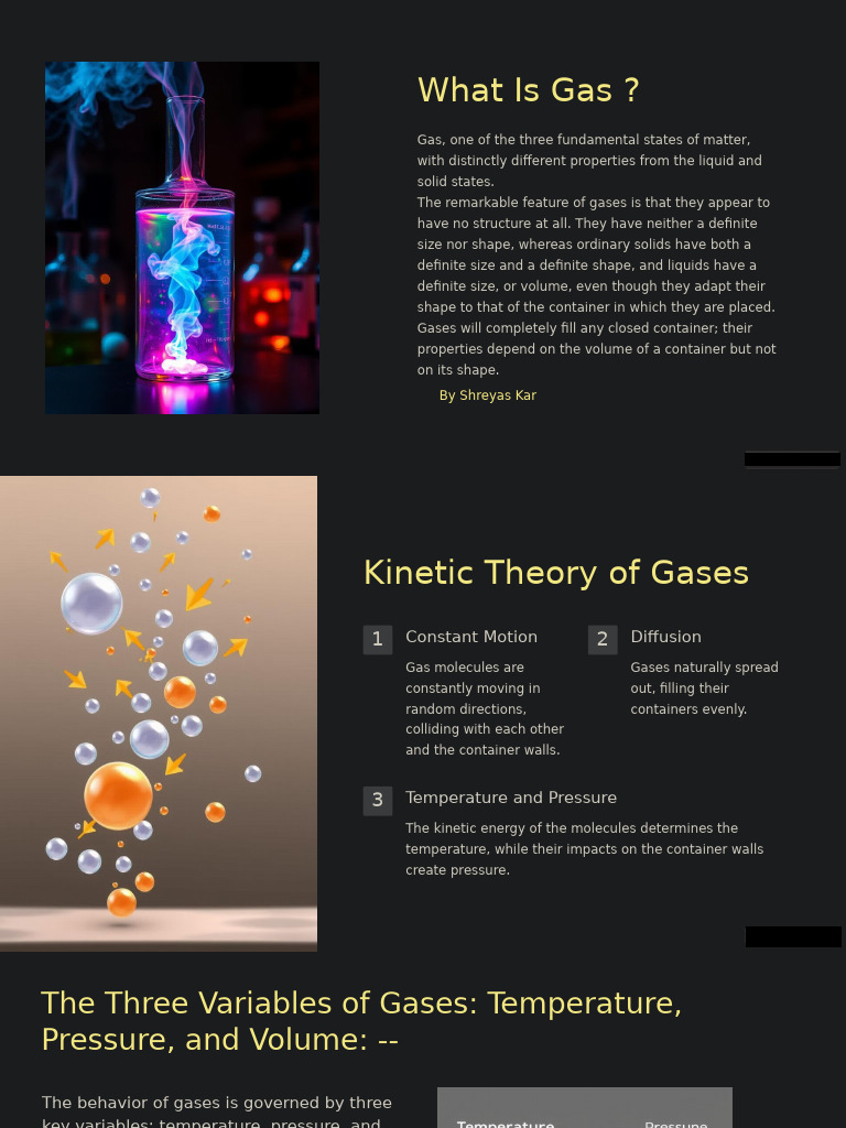 What-Is-Gas (1) | PDF | Gases | Temperature