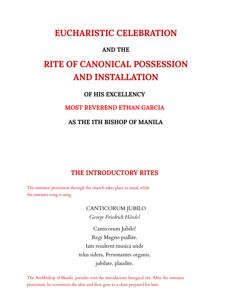 Eucharistic Celebration and The | PDF | Eucharist | Jesus