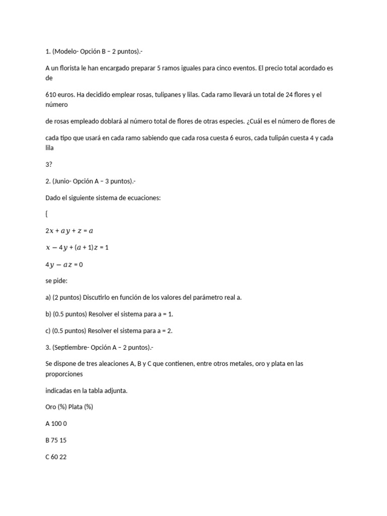 Mate Ejercicios | PDF