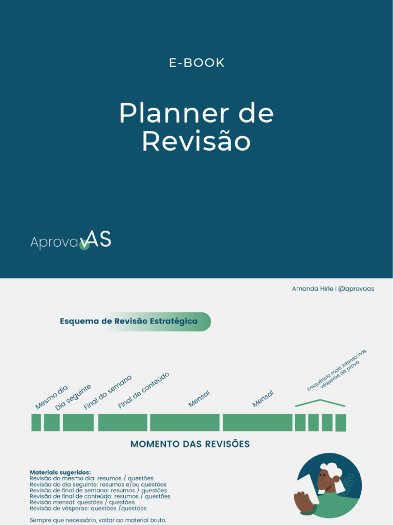 Planner+de+Revisão | PDF