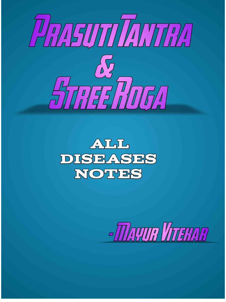 PTSR (All Diseases) - Mayurl | PDF