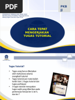 Contoh Cover Tugas Tutorial UT | PDF