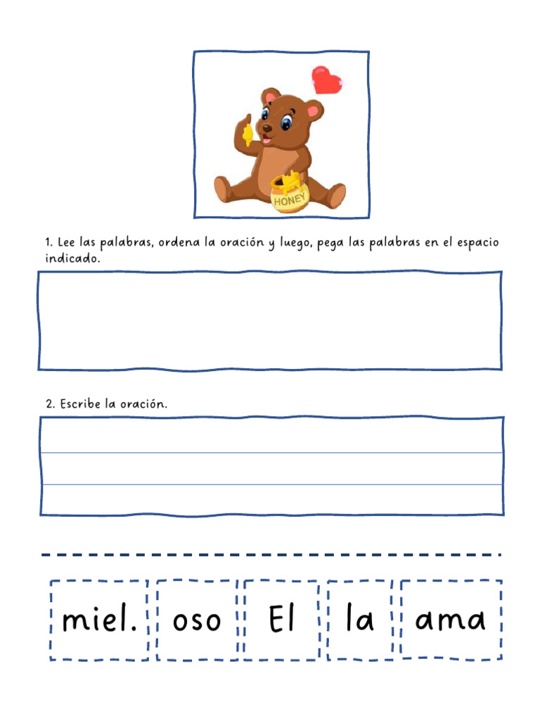 Oraciones M P L S T D N | PDF