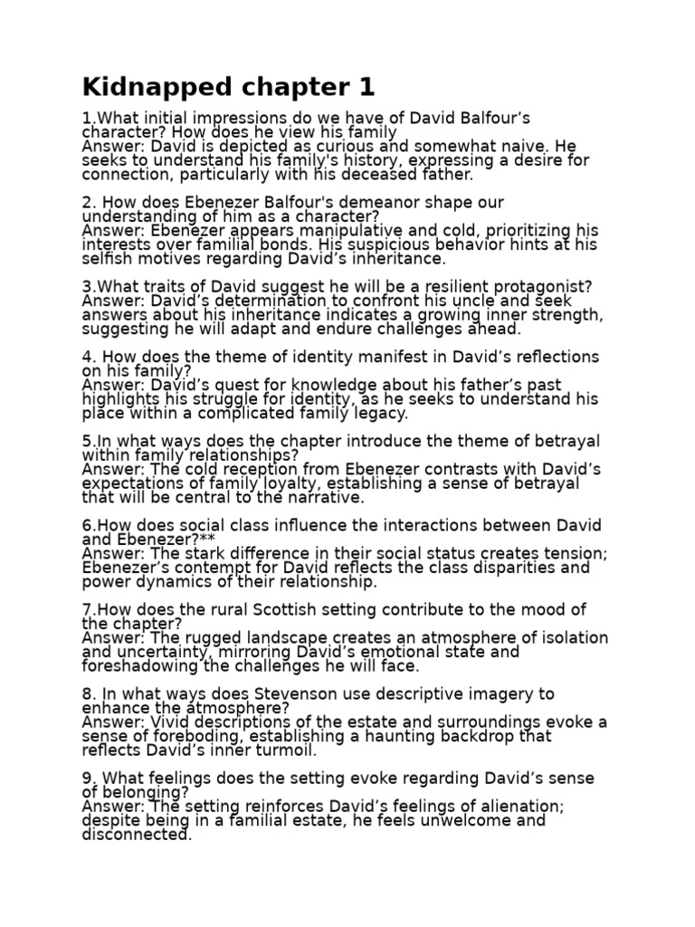 Kidnapped Chapter 1 20240919135814 | PDF | Psychology | Social Psychology