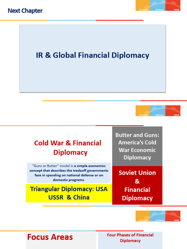 IR Financial Diplomacy | PDF | General Agreement On Tariffs And Trade | World Trade Organization